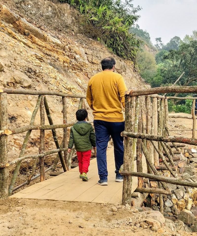 The Caves in Meghalaya - Exploring Offbeat Arwah Cave with our Toddler