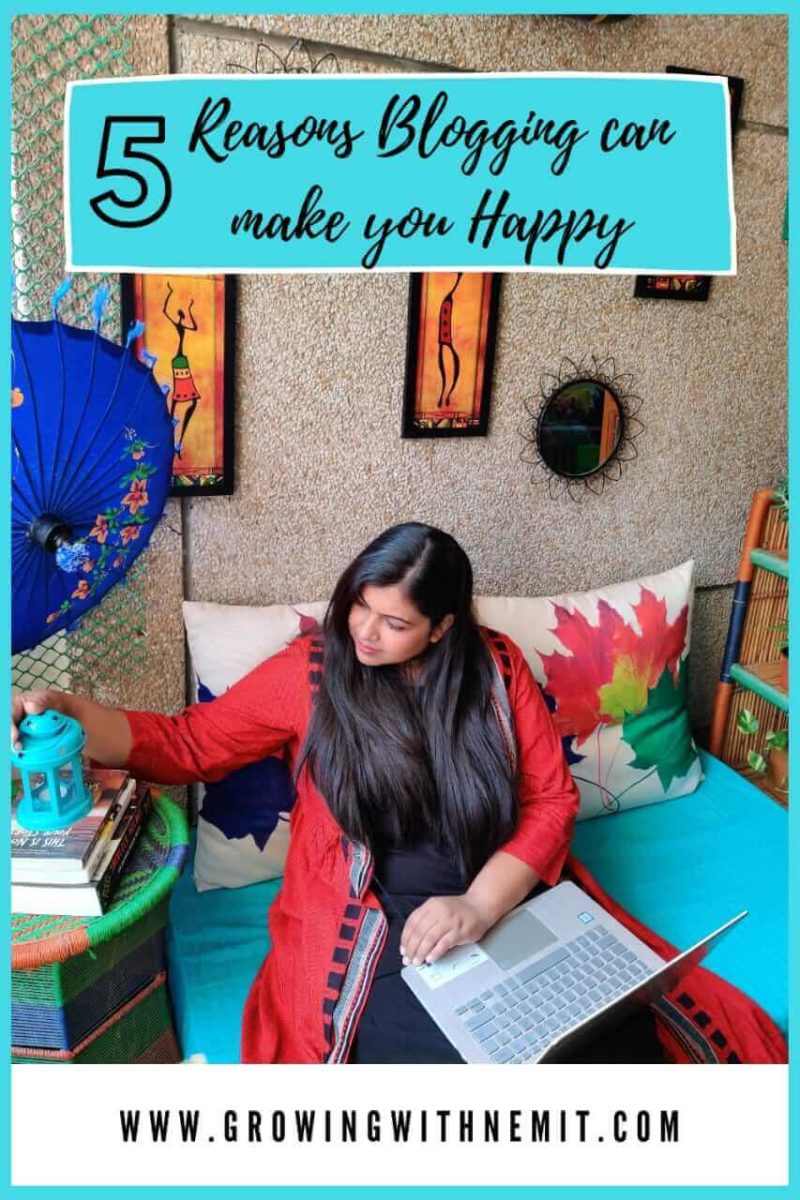 How Blogging can make you Happy? 'Growing With Nemit' Blog turns 3