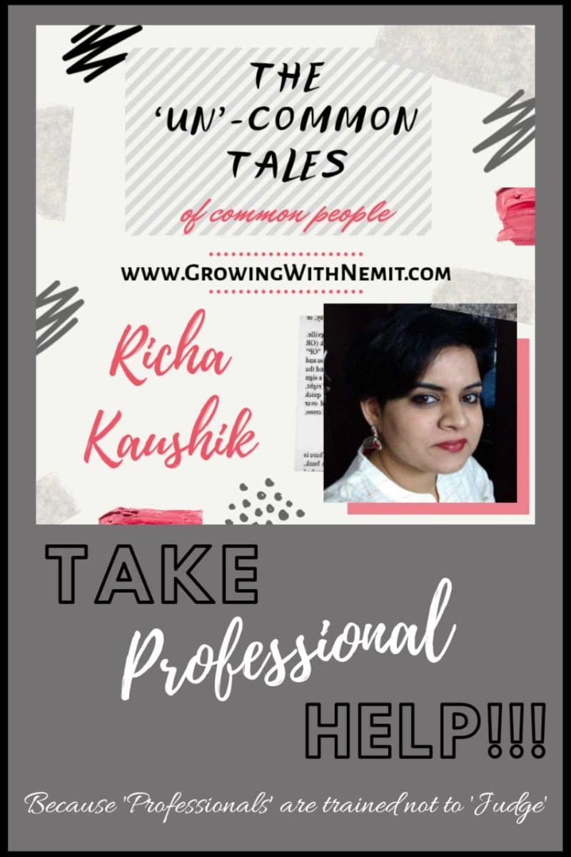 Take Professional Help - 'The 'Un'-common Tales' Blog Series