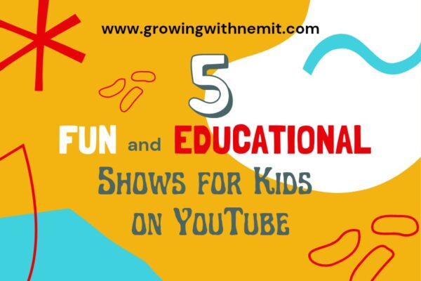 5 Fun and Educational Shows for Kids 3 To 6 years old on YouTube