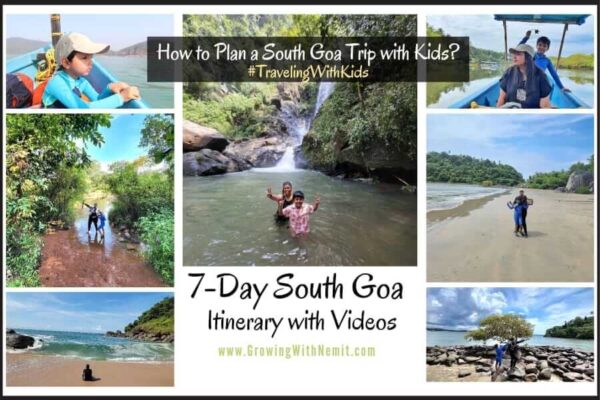 7-Day South Goa Itinerary with Videos - Traveling with Kids