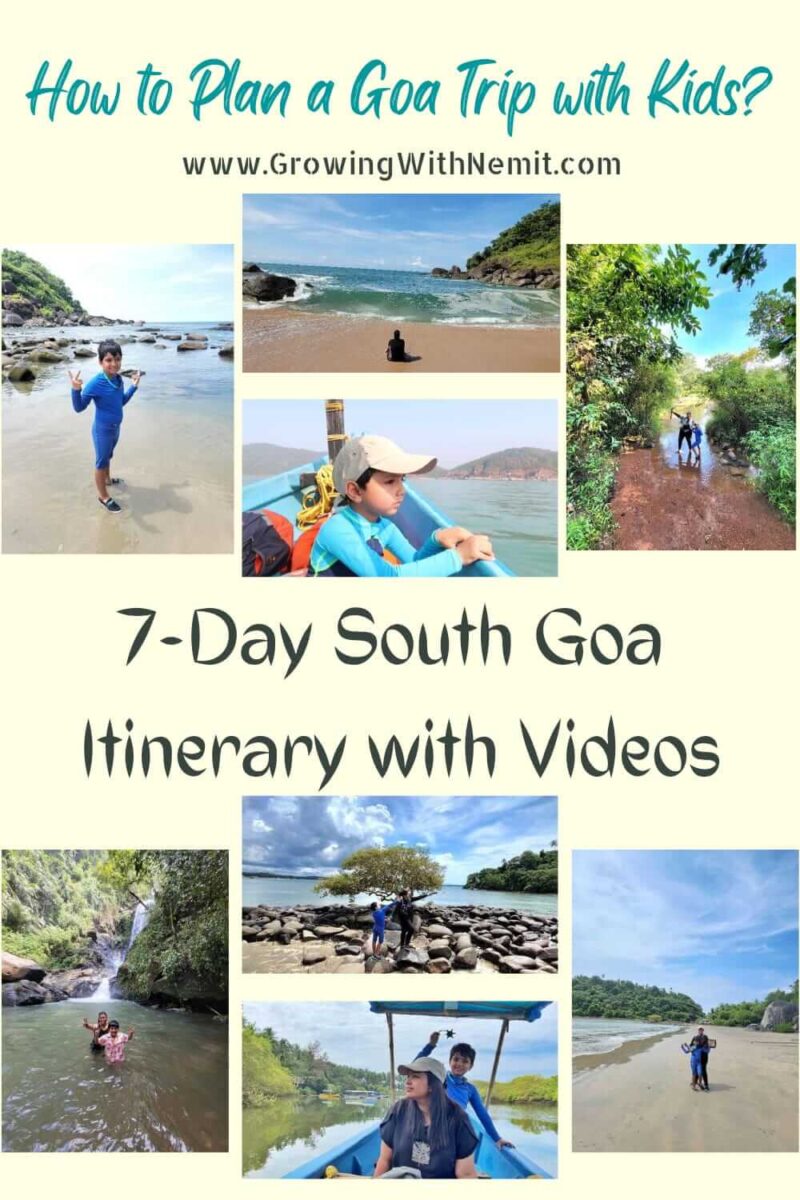 7-Day South Goa Itinerary with Videos - Traveling with Kids